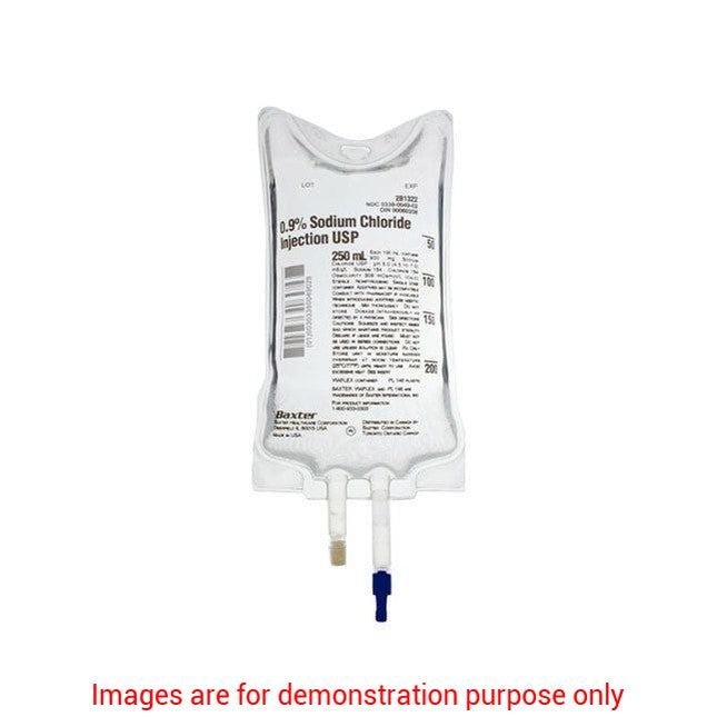 0.9% Sodium Chloride IV Saline Bags, 1000ml, Case of 12