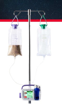 Kangaroo OMNI Feed and Flush Set 1000ml with Spike