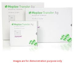 Mepilex Transfer Ag Dressings 10cm x 12.5cm - Box of 5